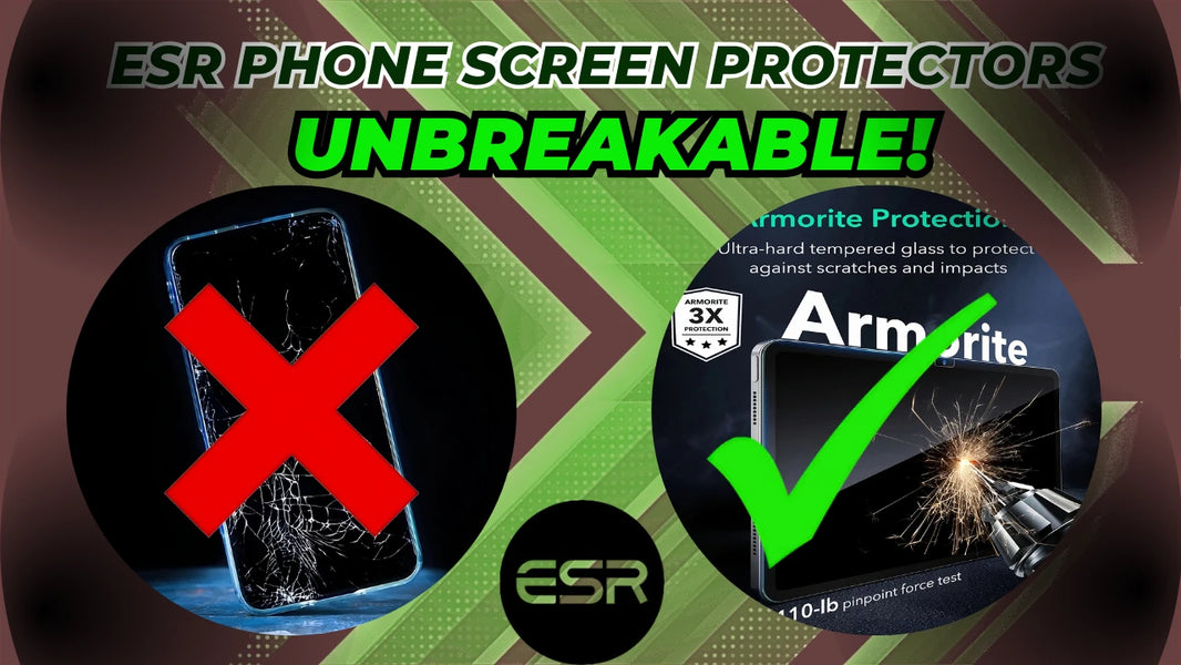 Top 5 Unbreakable Phone Screen Protectors You Need in 2025! - ESR