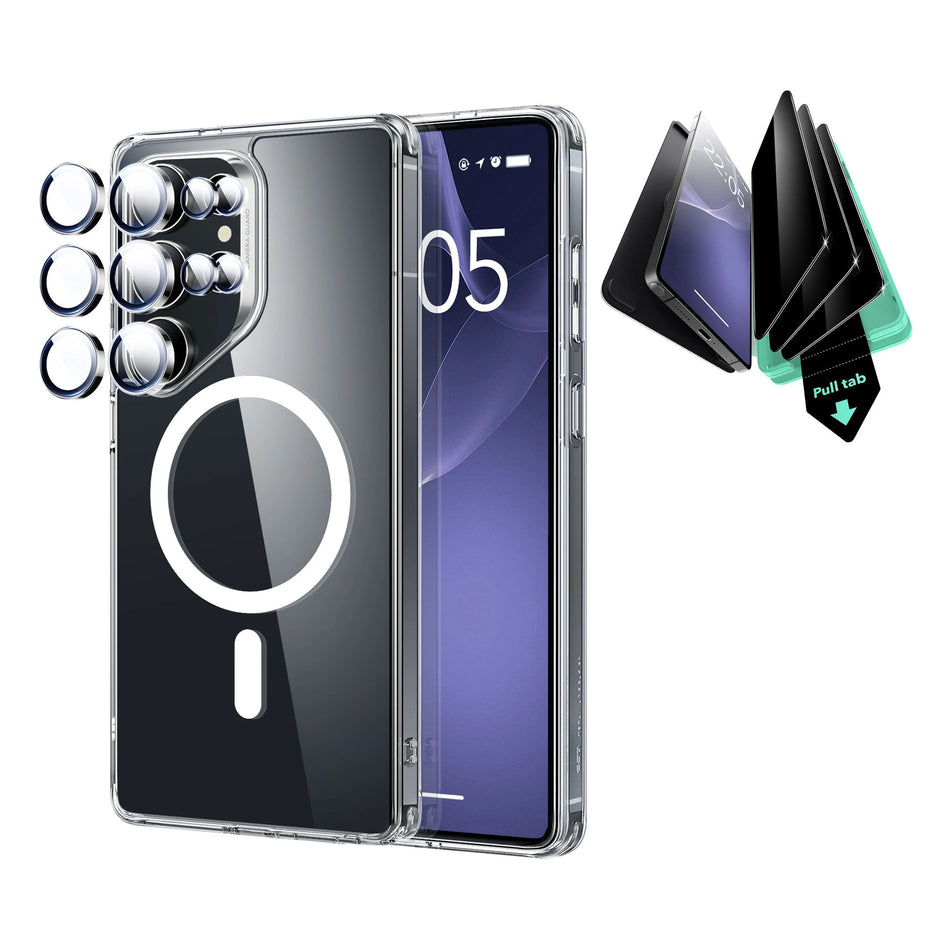 Crystal Clear Phone Cases | MagSafe-Compatible & Anti-Yellowing | ESR