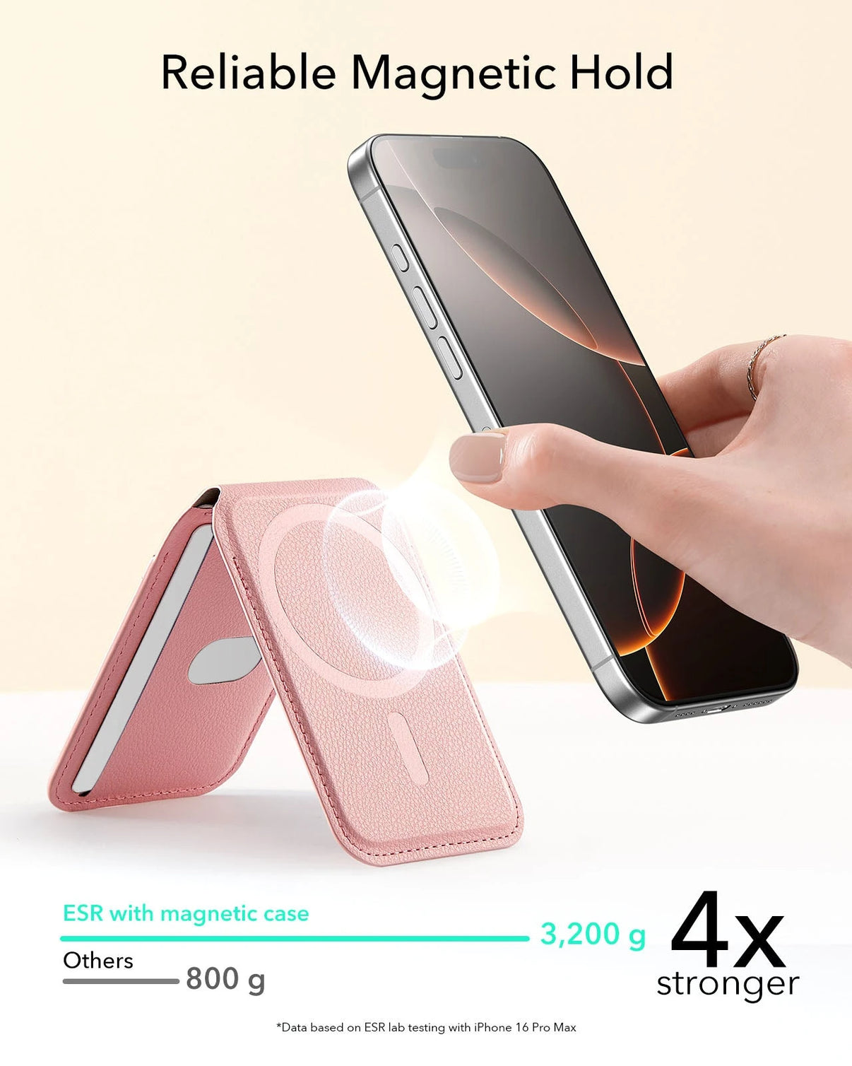 ESR MagSafe-Compatible 5-Card Wallet Stand - ESR