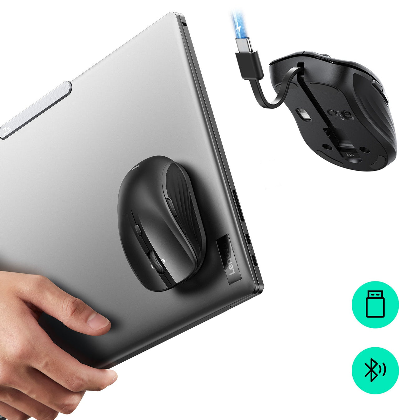 Wireless Mouse – Ergonomic, Fast Charging & Rechargeable | ESR MagMouse™