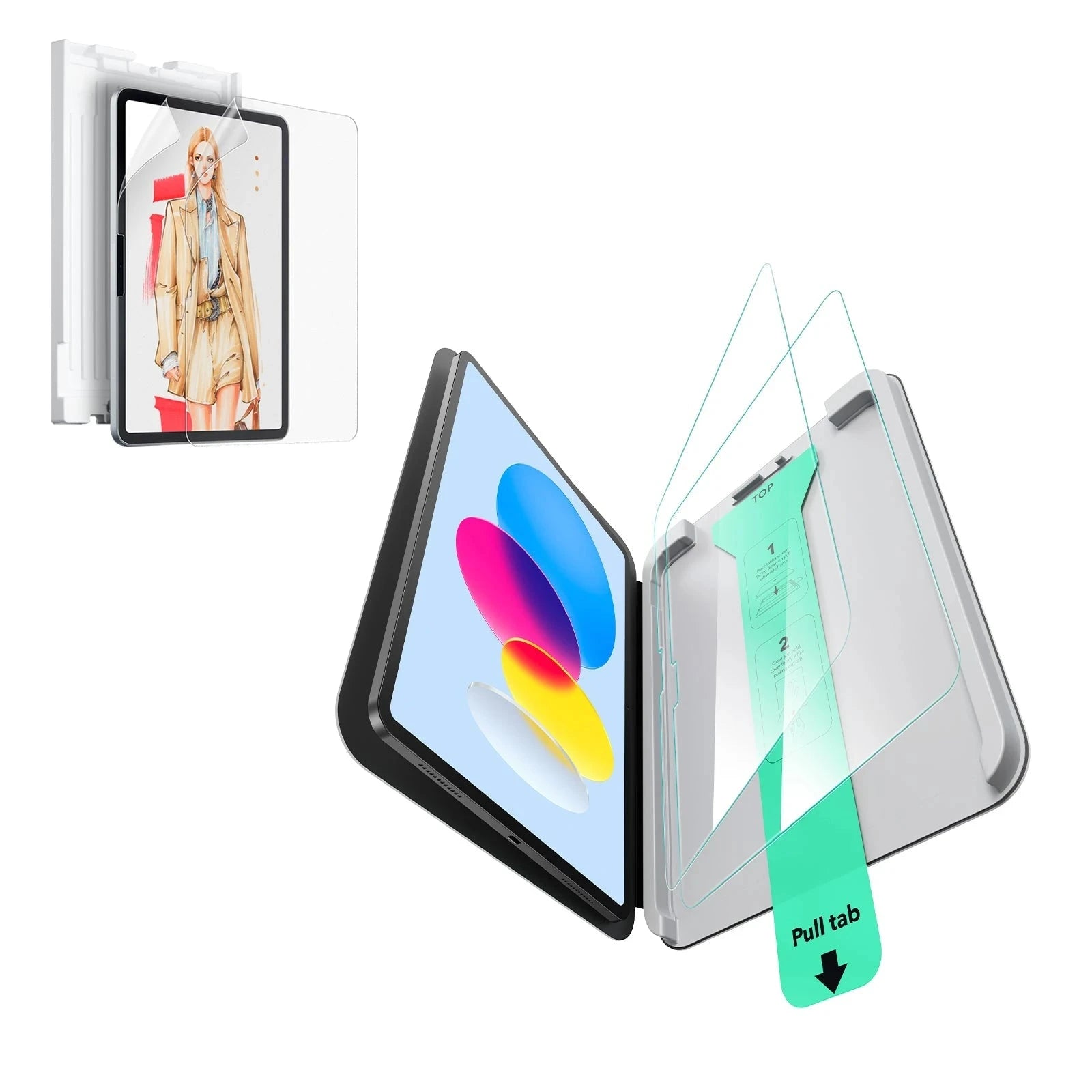 iPad 11th Gen Paper-Feel & Tempered-Glass Screen Protector Set | ESR