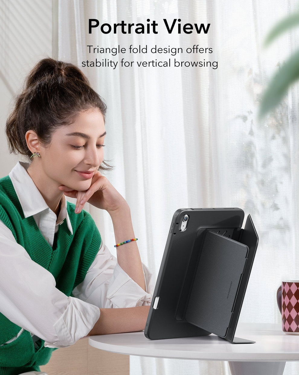 iPad Air 11-inch (2024)/Air 10.9-inch (5th/4th Gen) Case with Pencil ...