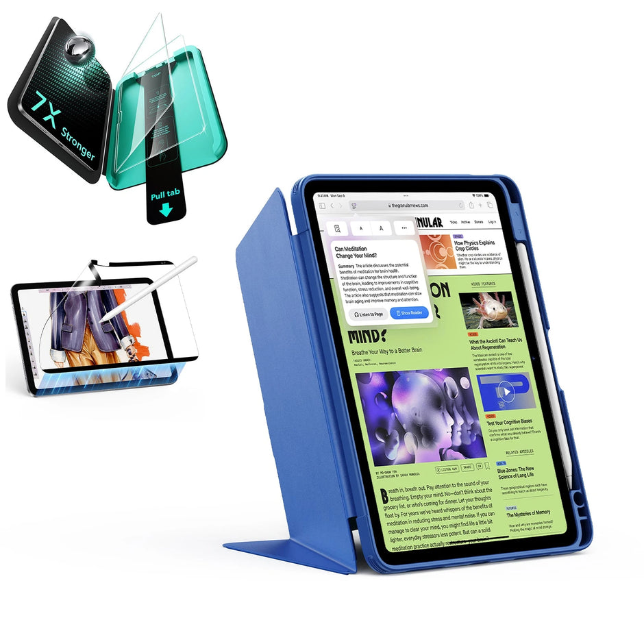 Blue iPad Cases & Keyboard : Top Picks for iPad Pro, Air, Mini | ESR