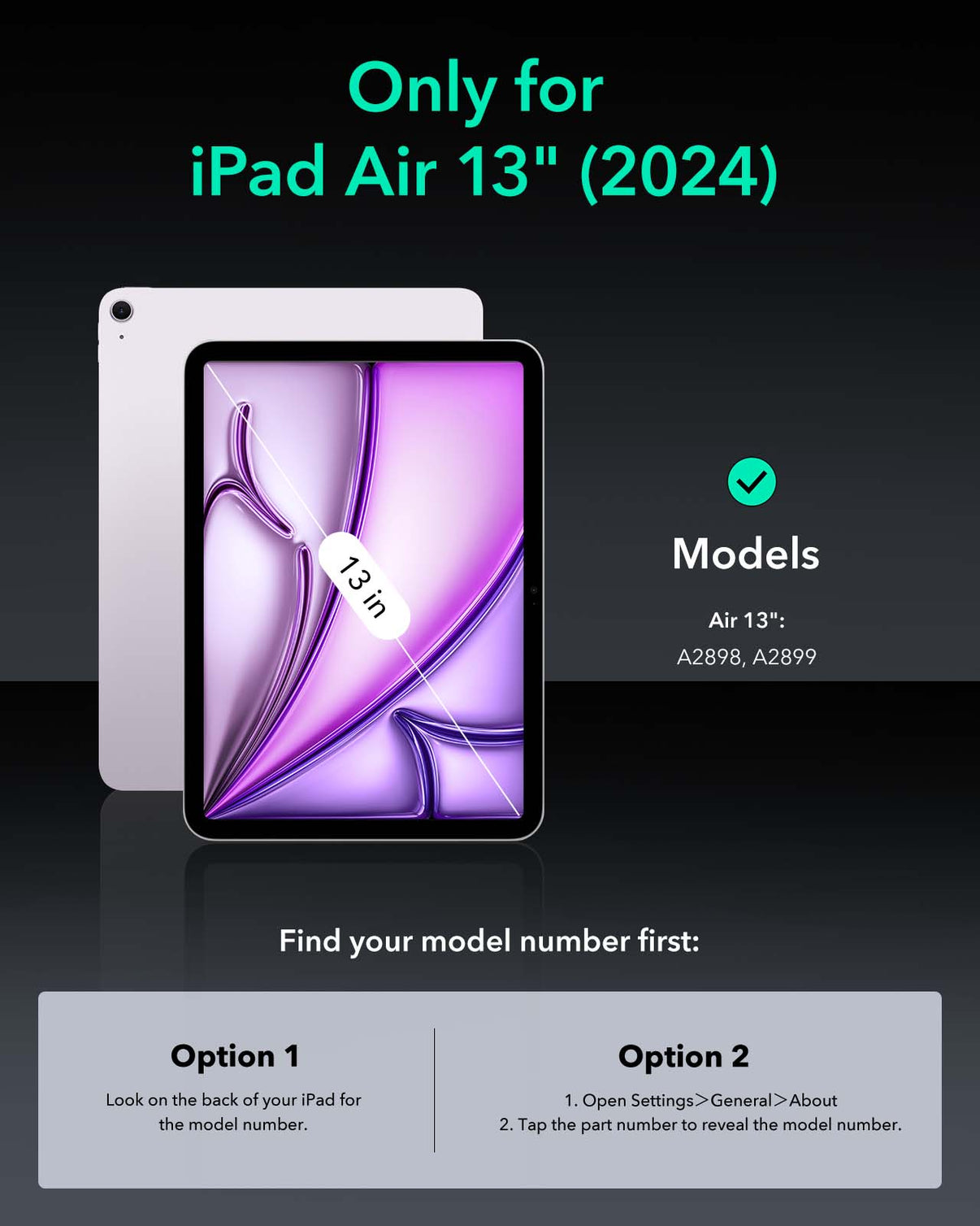 Shift Magnetic iPad Air 13-inch Case with Stand and Pencil Holder (M2 ...