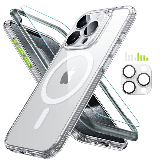 Crystal Clear Phone Cases | MagSafe-Compatible & Anti-Yellowing | ESR