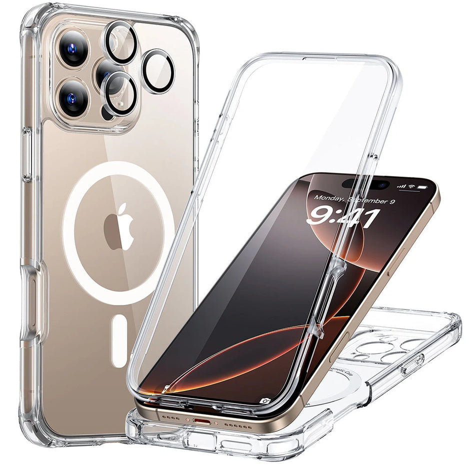 Crystal Clear Phone Cases | MagSafe-Compatible & Anti-Yellowing | ESR