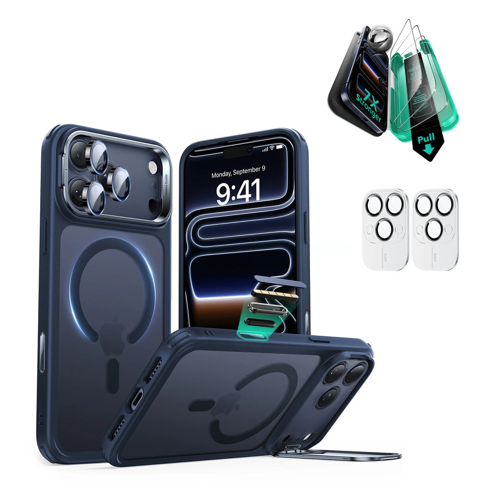iPhone 17 Pro Case with Full Camera Cover Protection Bundle|ESR Classic