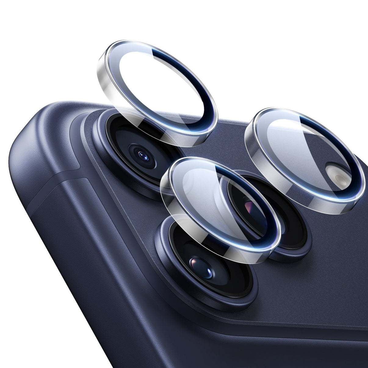 iPhone 17 Pro Max/Pro Crystal Clear Camera Lens Protector | ESR Armorite