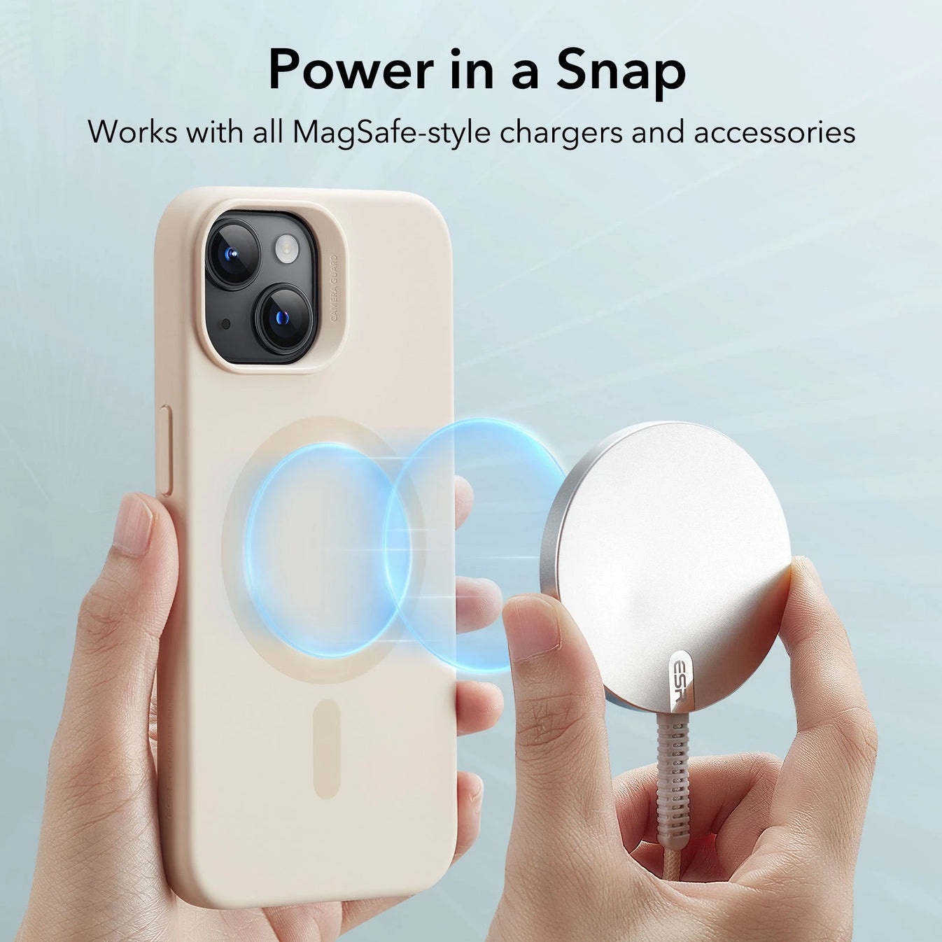 iPhone 15 Silicone Case with MagSafe - ESR