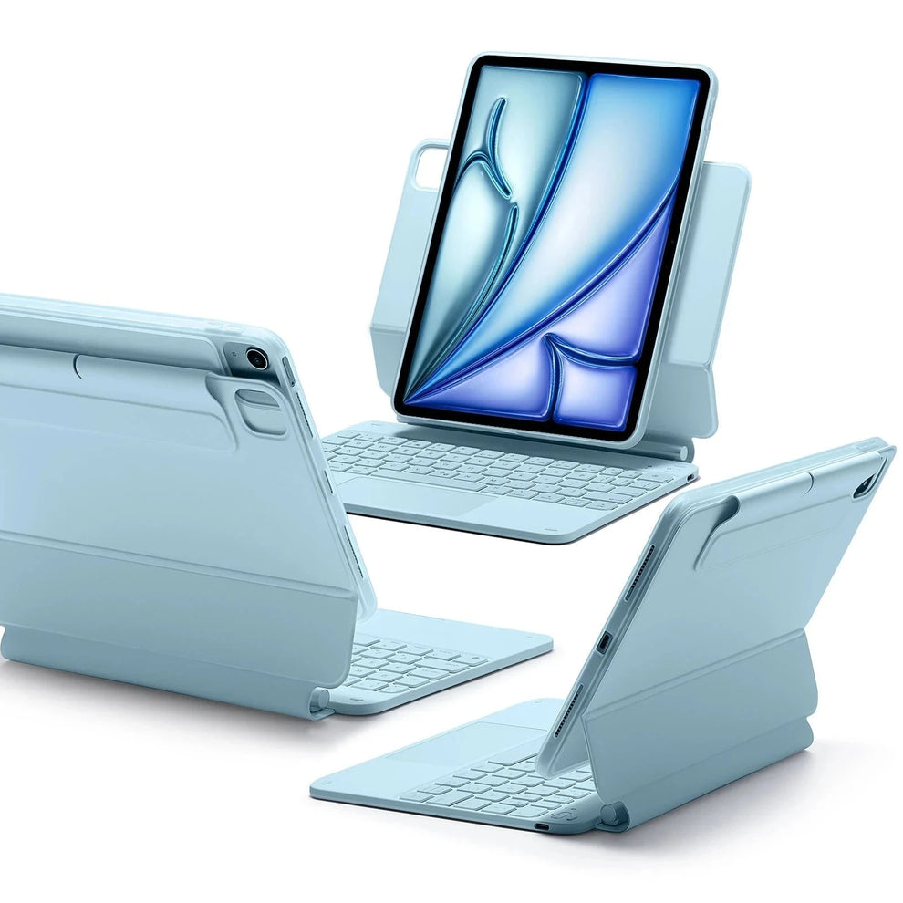 Top MagSafe iPad Air 11-inch (2025) Case with Magnetic Keyboard (360 ...