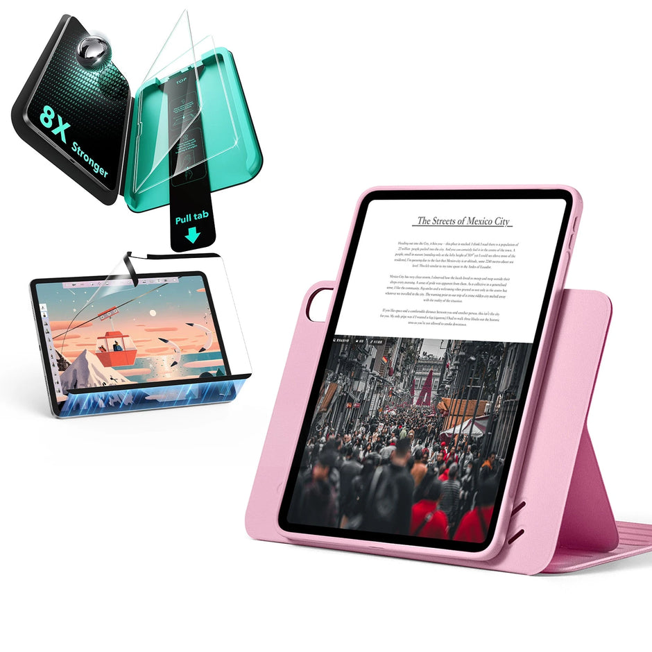 Stylish Pink iPad Case,Cover & Keyboard:Trendy Designs 2026 | ESR